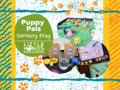 Puppy Pals Sensory Play (12 months -6 Years). Feb 27th, 2026